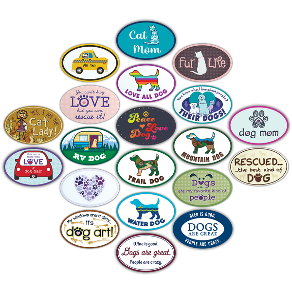 Indoor and Outdoor Magnets | Dog Speak Cards & Gifts