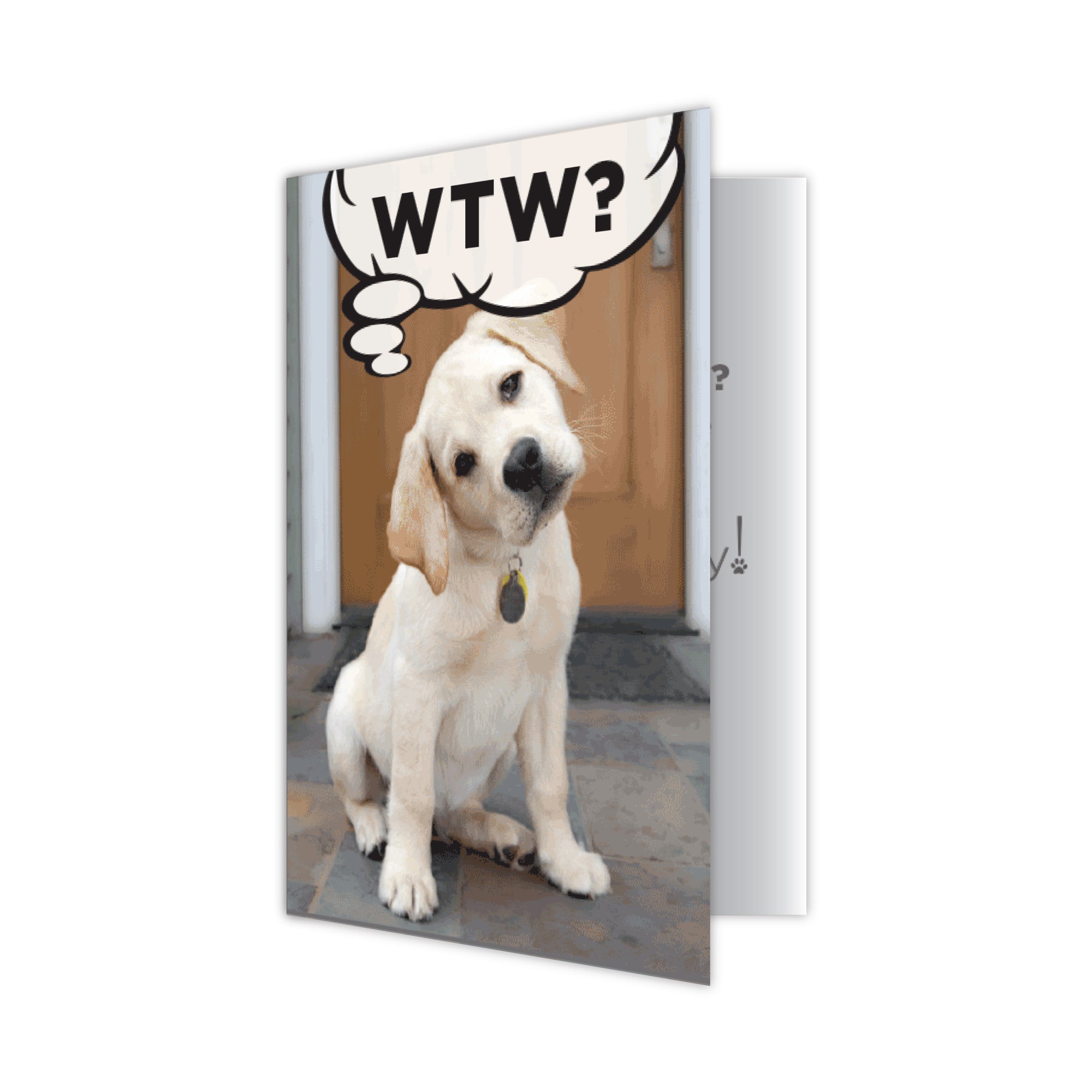Get Well Soon Card Dog